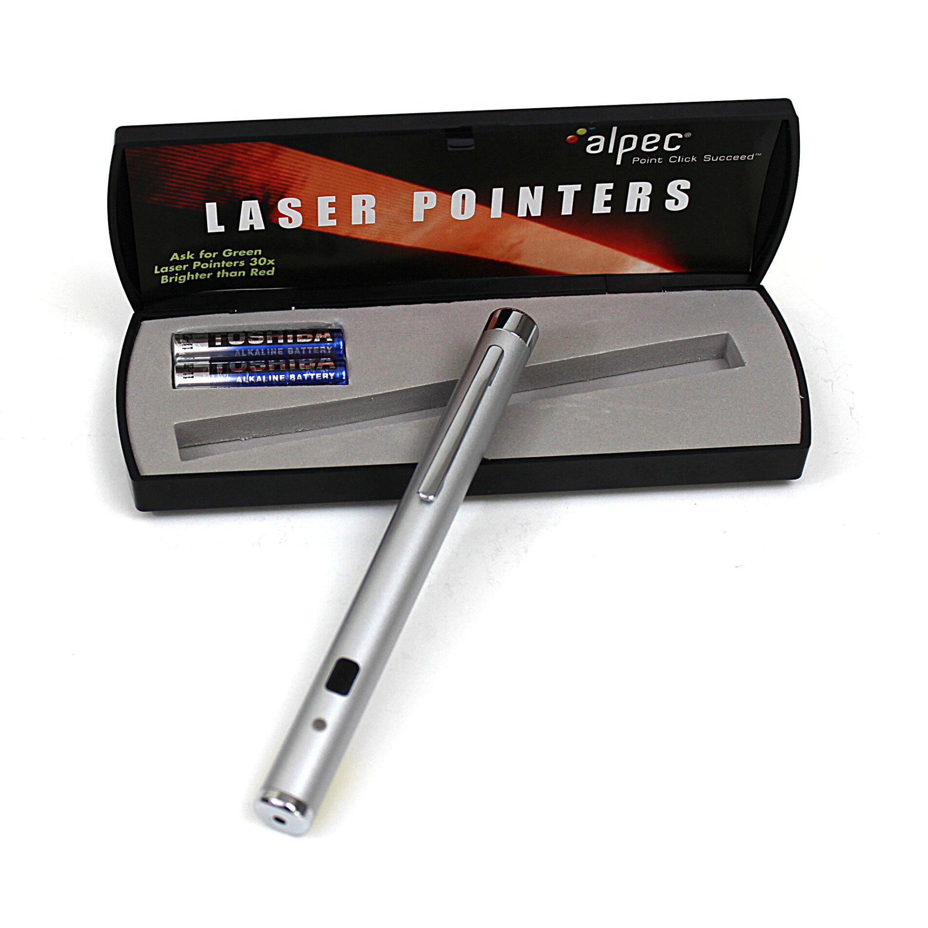 Very Powerful Touch Pad Red Laser Pointers - Alpec
