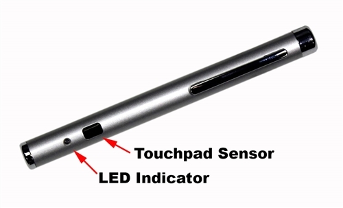 Very Powerful Touch Pad Red Laser Pointers - Alpec